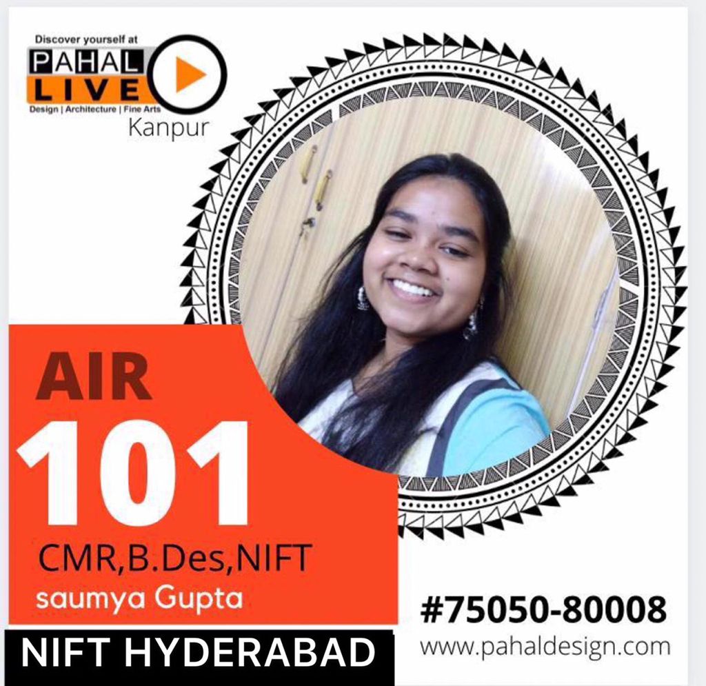 Results - NID, NIFT, CEED, UCEED, CEPT, NATA, B.ARCH Entrance Coaching Classes | Pahal Designs